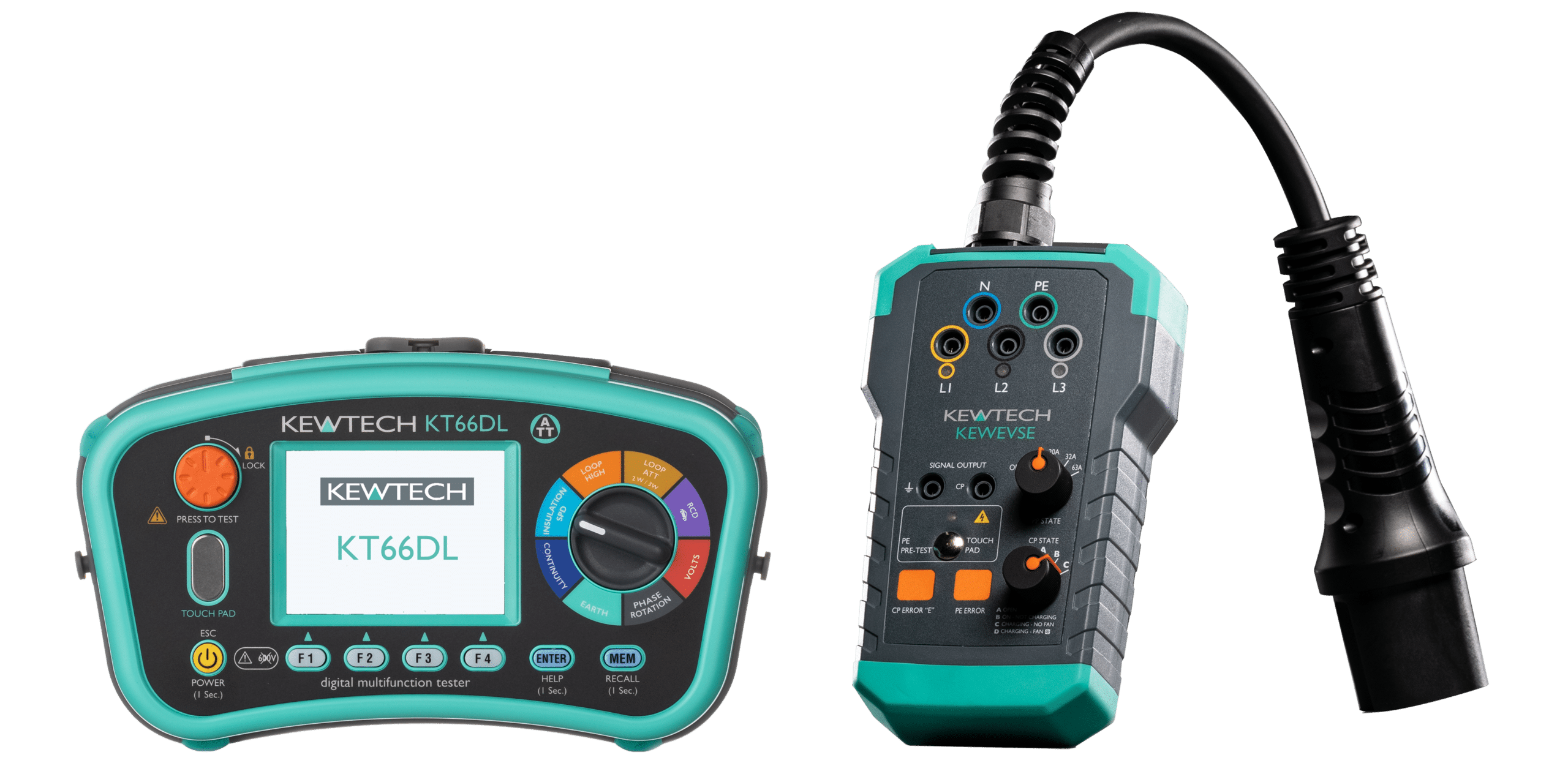 KT66EV Multifunction Tester Kit - Kewtech