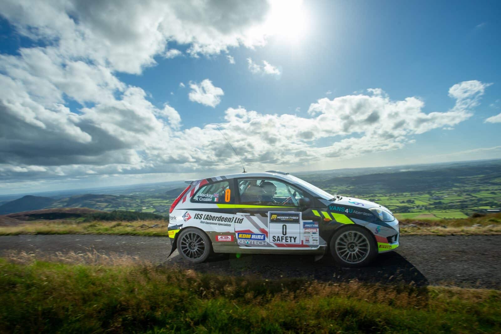 Kewtech sponsored driver Johnnie MacKay wins UK Asphalt Junior ...