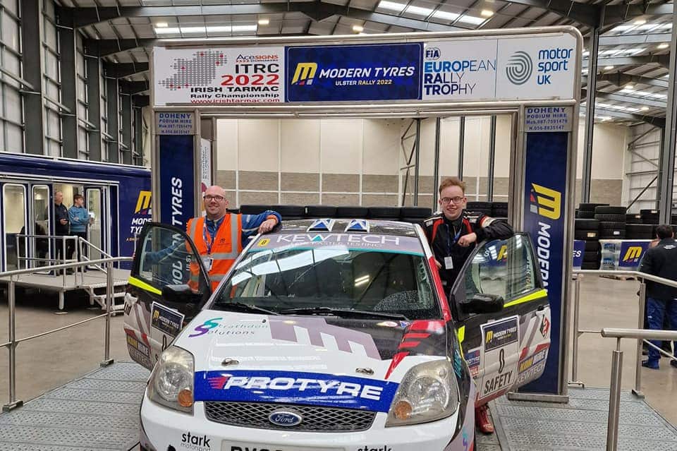 Kewtech sponsored driver Johnnie MacKay wins UK Asphalt Junior ...